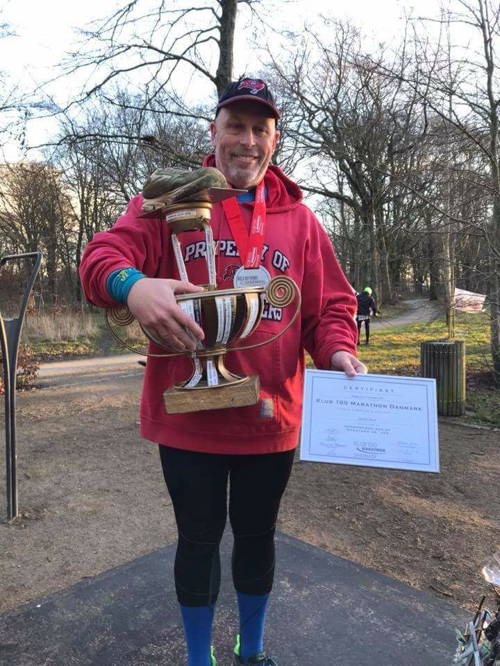 28. december 2017 - Christian Topp Elisasen - Klub 100 Marathon
