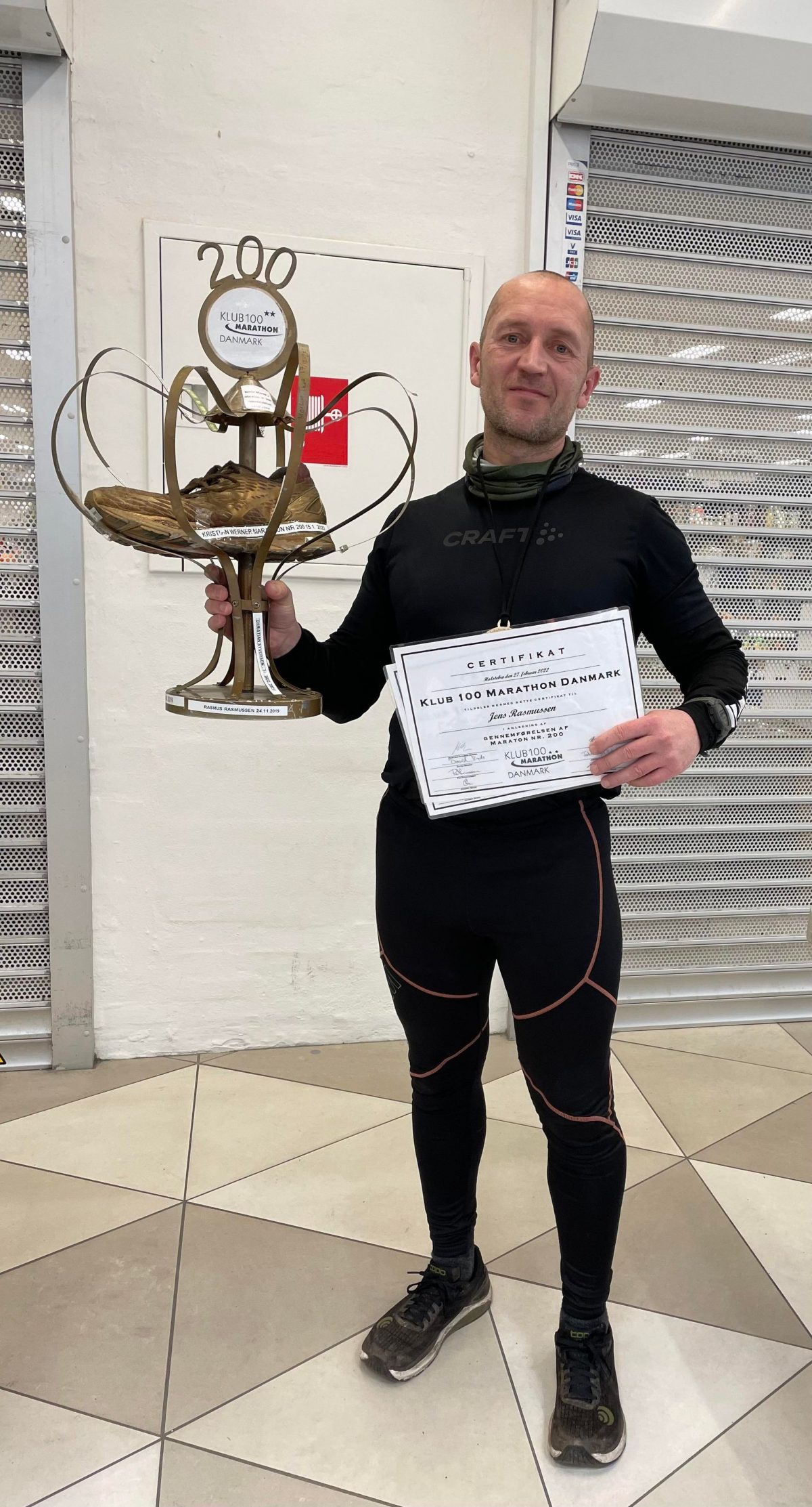 27. februar 2022 - Jens Rasmussen - Klub 100 Marathon