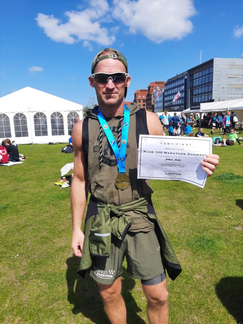 15. maj 2022 - Johan Melin - Klub 100 Marathon